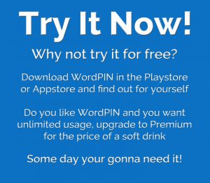 WordPIN | The best solution for your codes